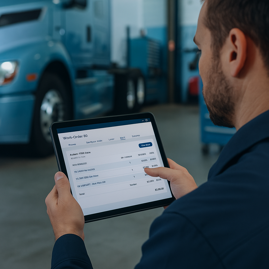 Simple Fleet Repair Maintenance Tracking